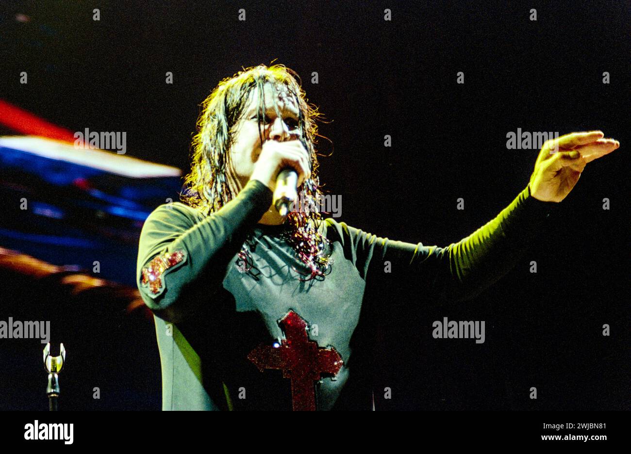 Ozzy osbourne performing in hi-res stock photography and images - Alamy