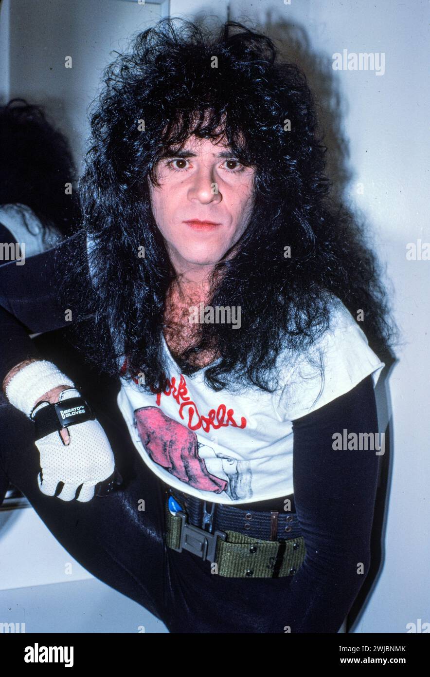 Eric Carr in San Francisco, California 1988 Credit: Ross Pelton ...
