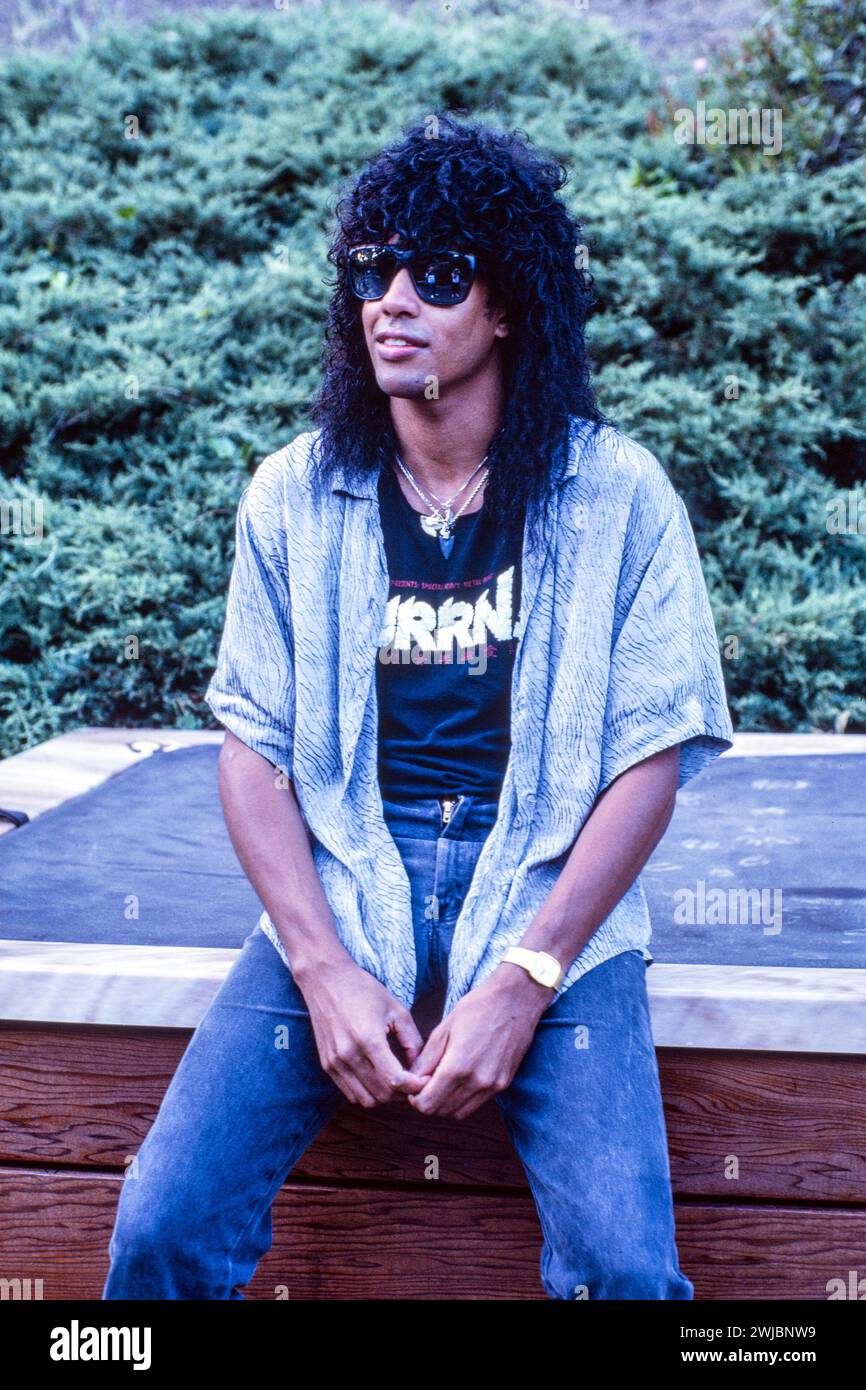 Tony MacAlpine in San Rafael California 1988 Credit: Ross Pelton ...