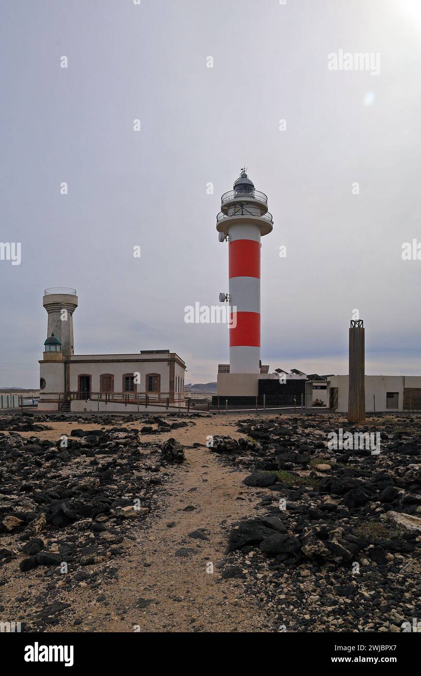 Faro Del Tostón lighthouse and fishing museum, El Cotillo ...