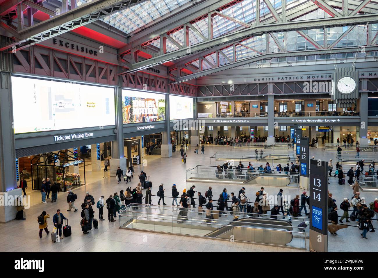 The Moynihan Train Hall (MTH) is located in the historic James A ...