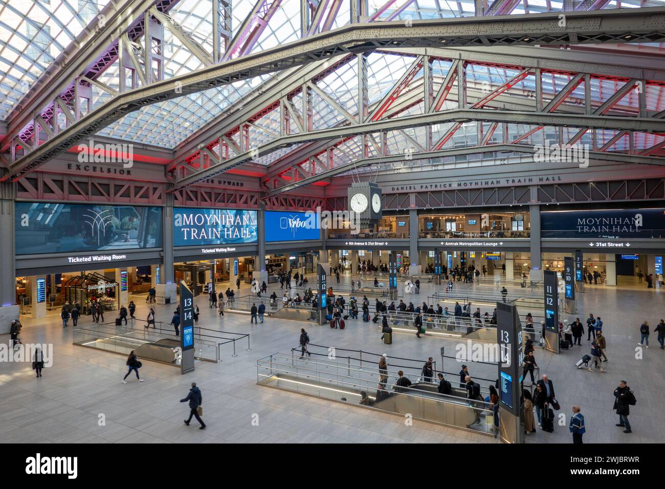 The Moynihan Train Hall (MTH) is located in the historic James A ...