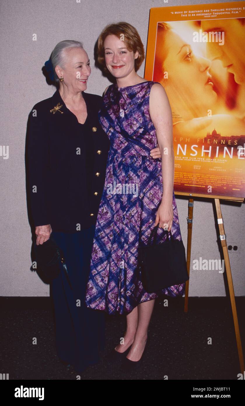 Rosemary Harris and Jennifer Ehle attend the premiere of "Sunshine" at ...