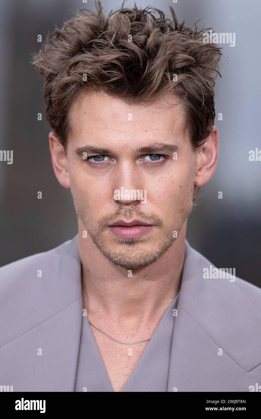 Austin Butler poses for photographers at the photo call for the film ...