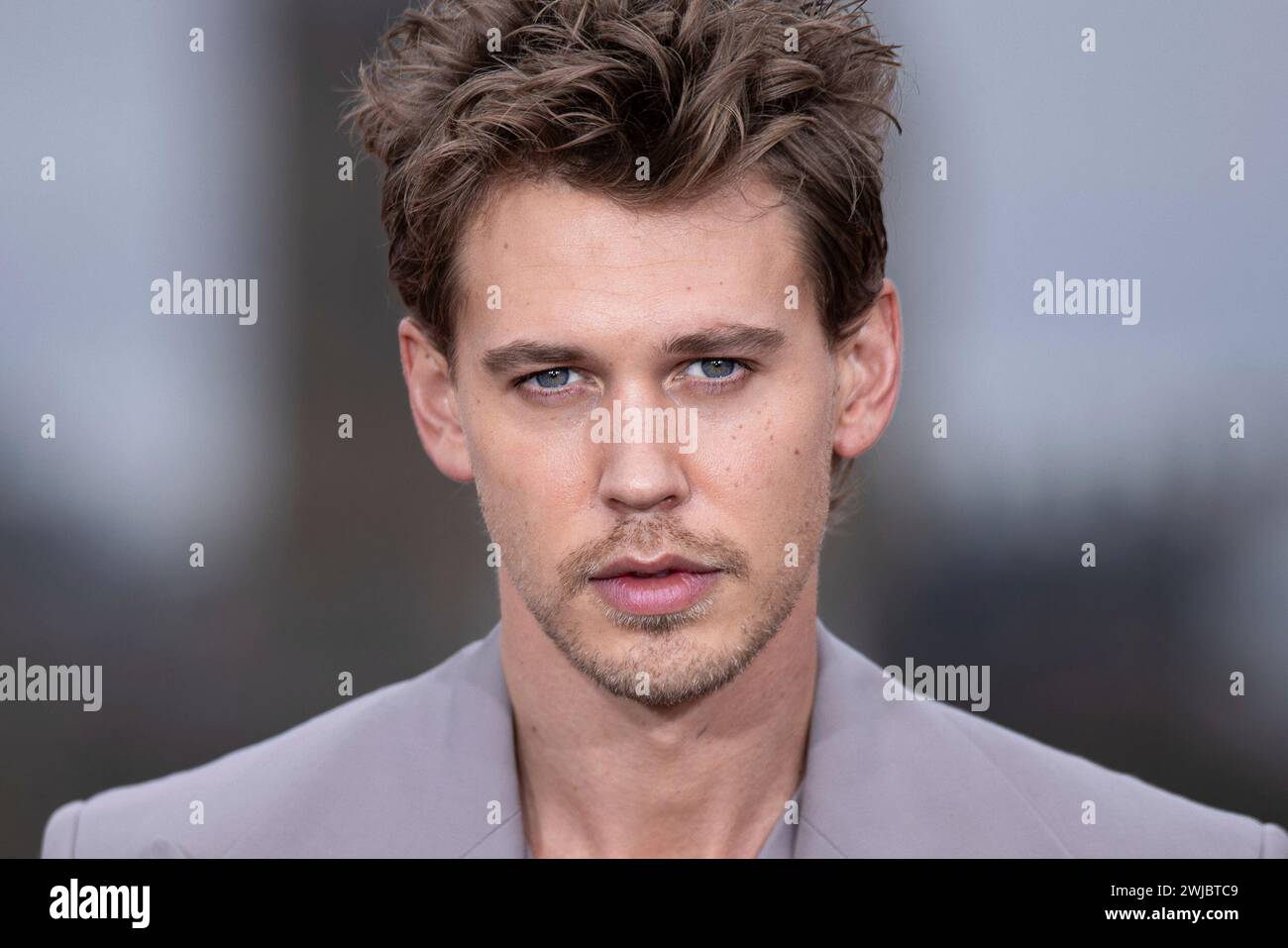 Austin Butler poses for photographers at the photo call for the film ...