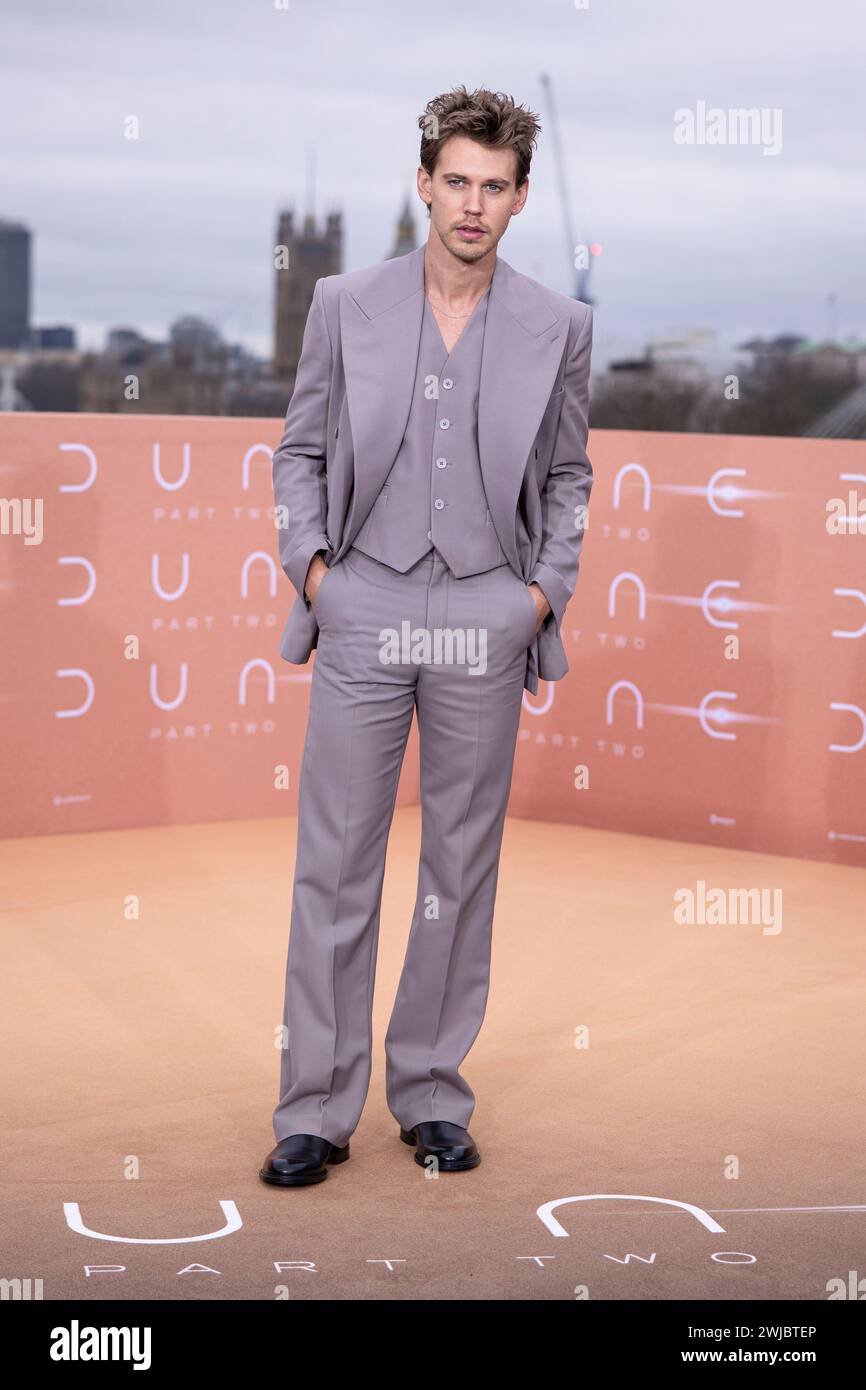 Austin Butler poses for photographers at the photo call for the film ...