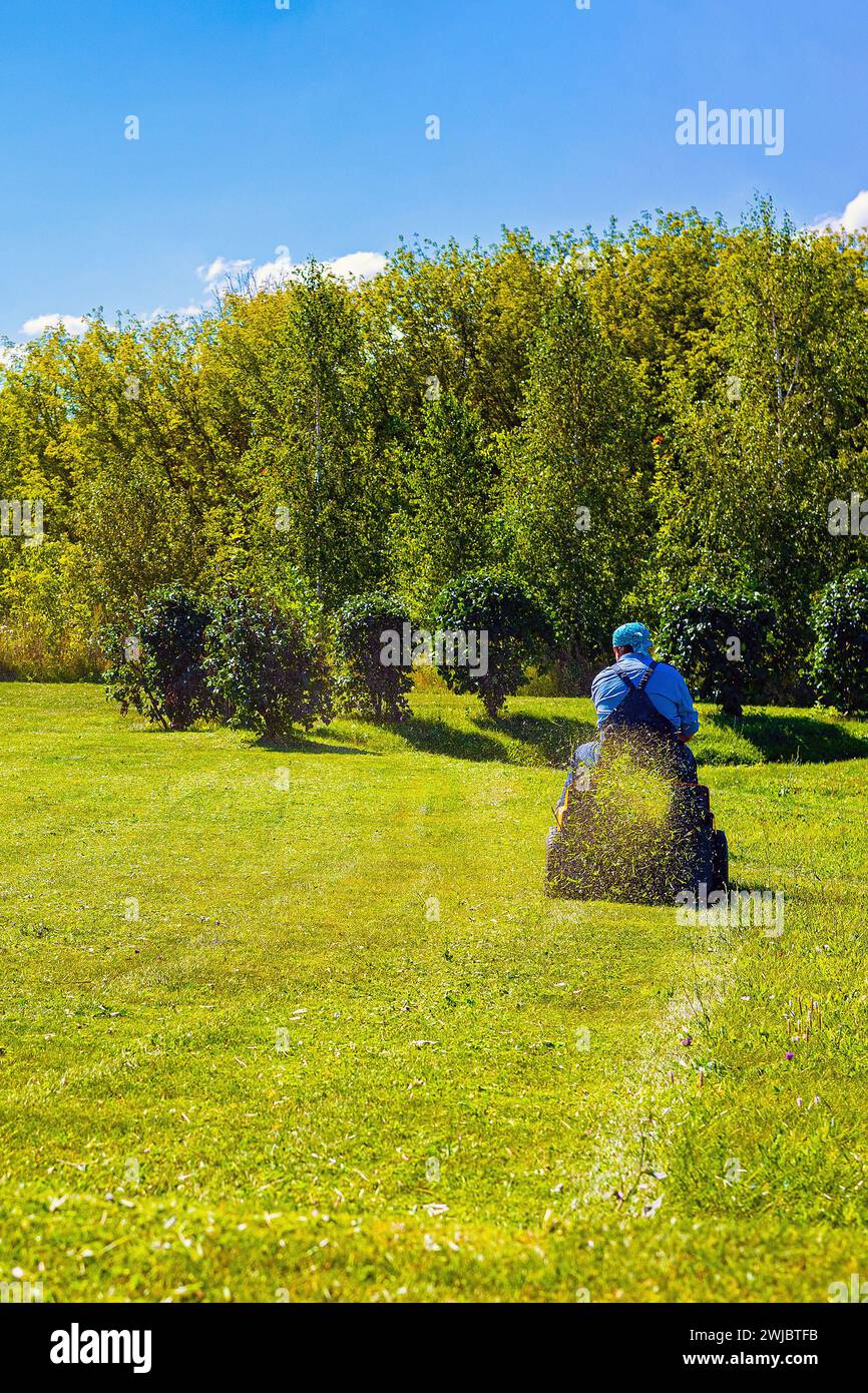 Lawn care process hi-res stock photography and images - Alamy