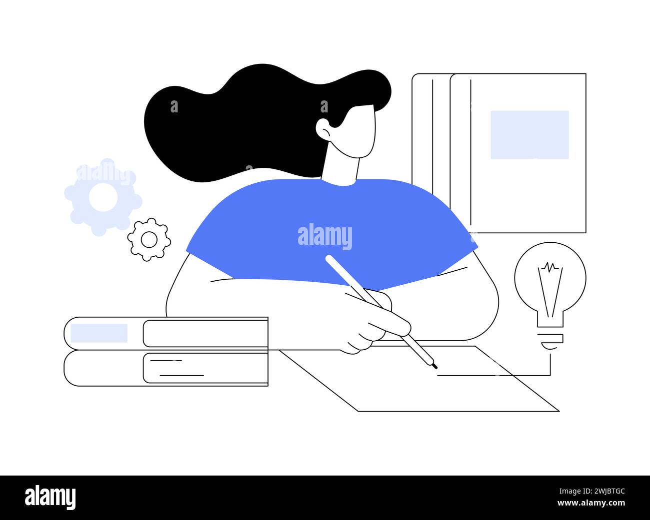 Brainstorming isolated cartoon vector illustrations Stock Vector Image ...