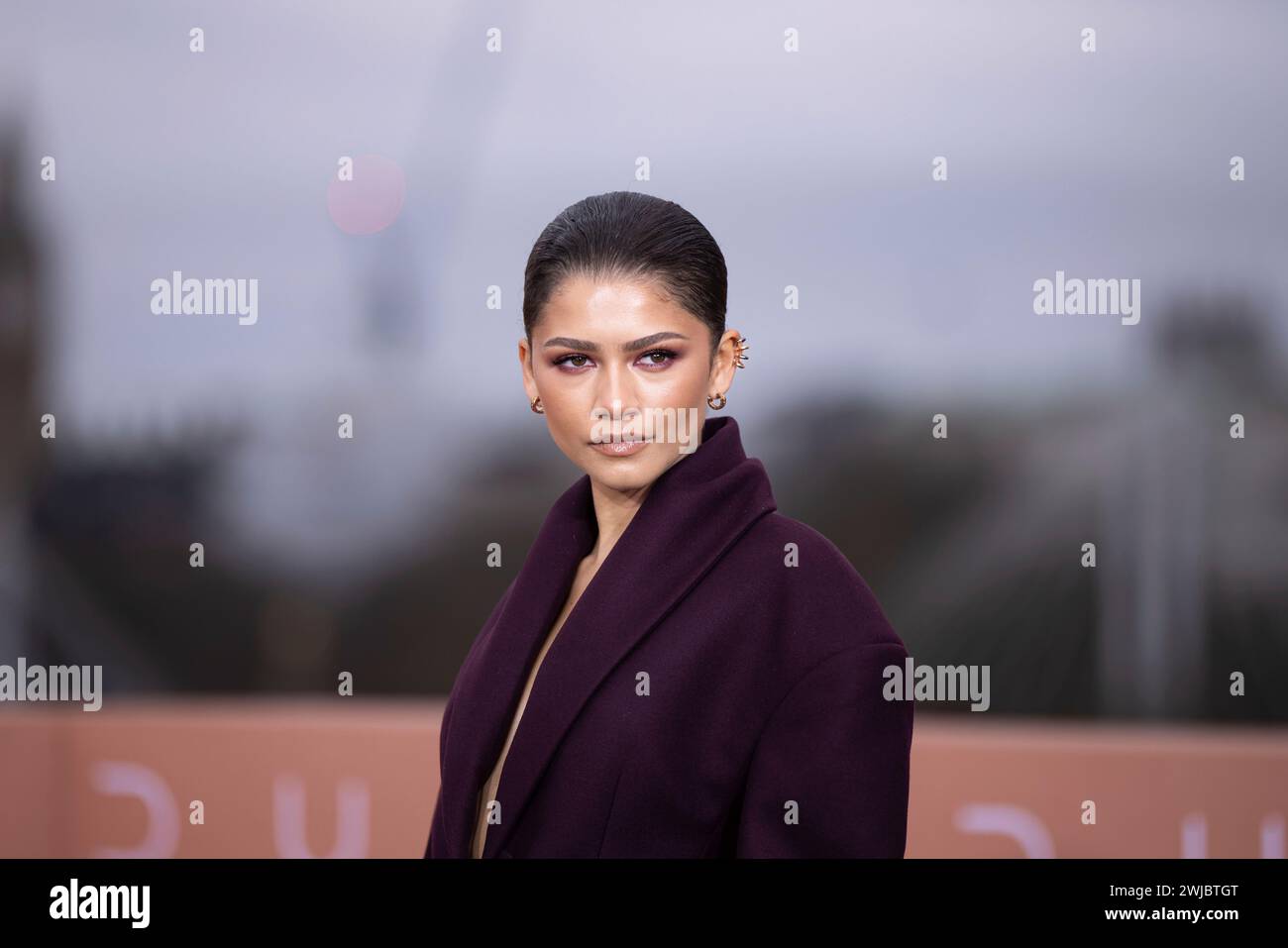 Zendaya poses for photographers at the photo call for the film 'Dune ...