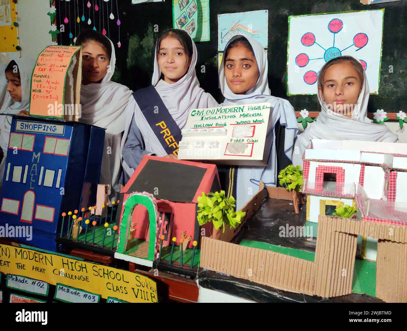 Students presented projects related to Science and Technology during ...