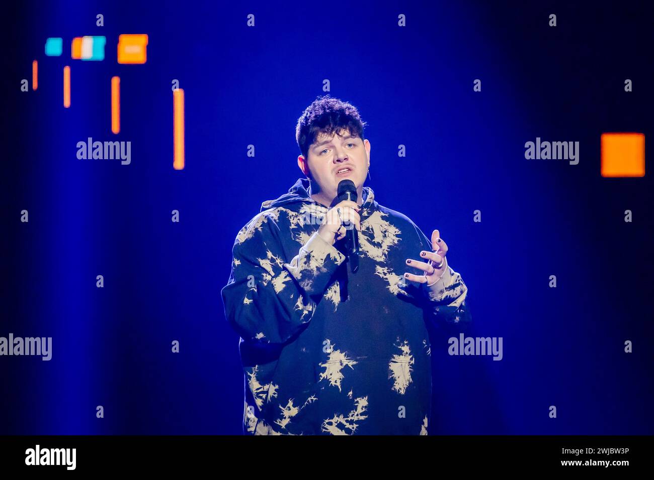 Berlin, Germany. 14th Feb, 2024. Isaak performs "Always On The Run" at ...