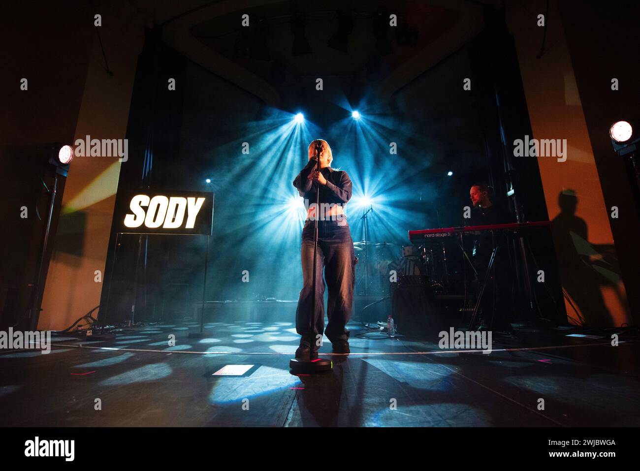 British singer and songwriter Sophie Dyson aka Sody performing live in Berlin at the Metropol ...