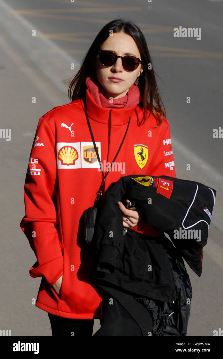 Maranello (Mo) - The Ferrari SF24 on track at the Fiorano circuit for ...