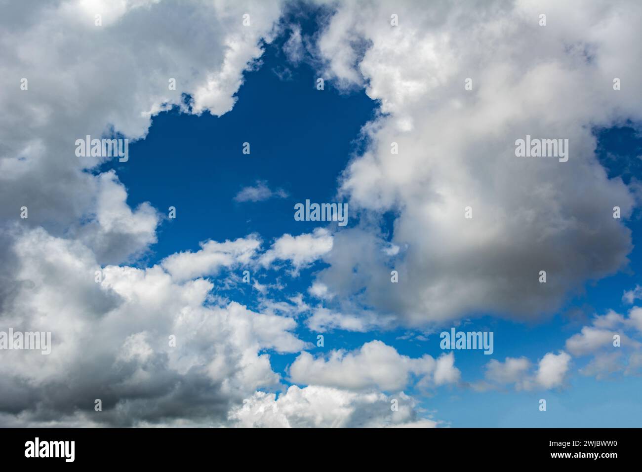 Heart in cloud shaped hi-res stock photography and images - Alamy
