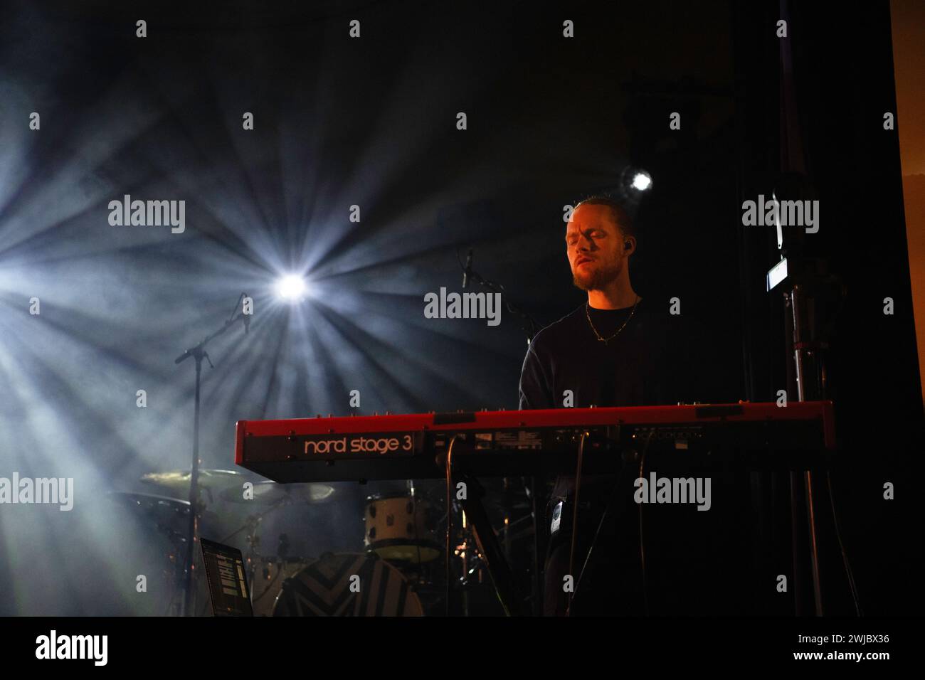 British singer and songwriter Sophie Dyson aka Sody performing live in ...