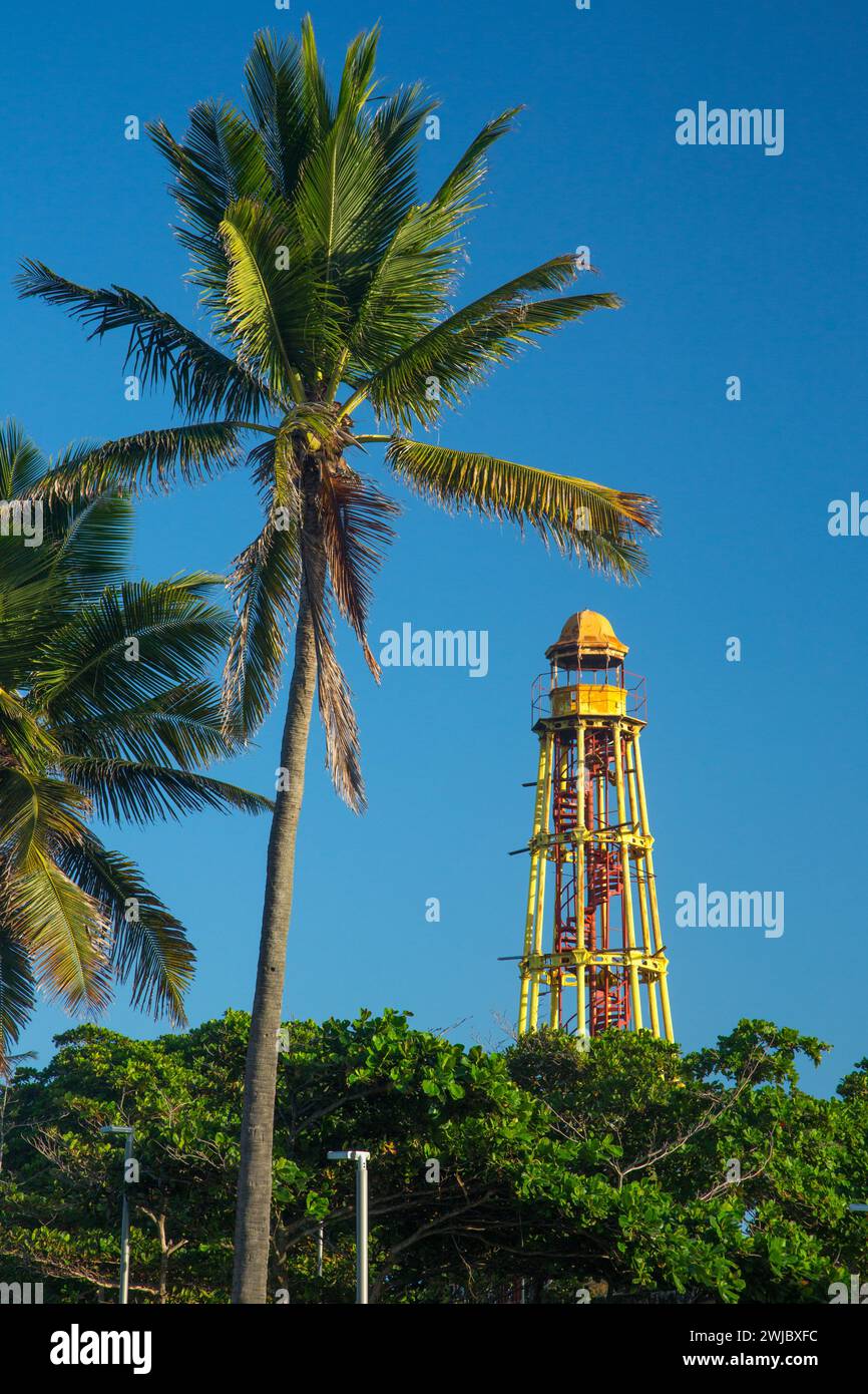 The cast-iron Puerto Plata lighthouse was erected in 1879 in what is ...