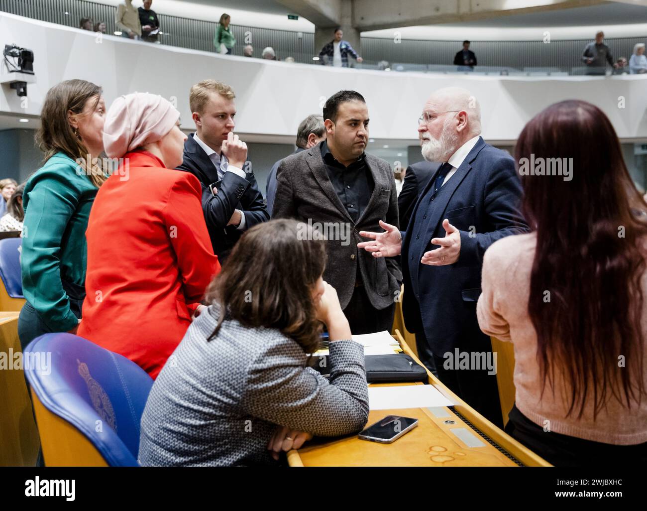 THE HAGUE - Frans Timmermans (GroenLinks-PvdA) after the debate on the ...