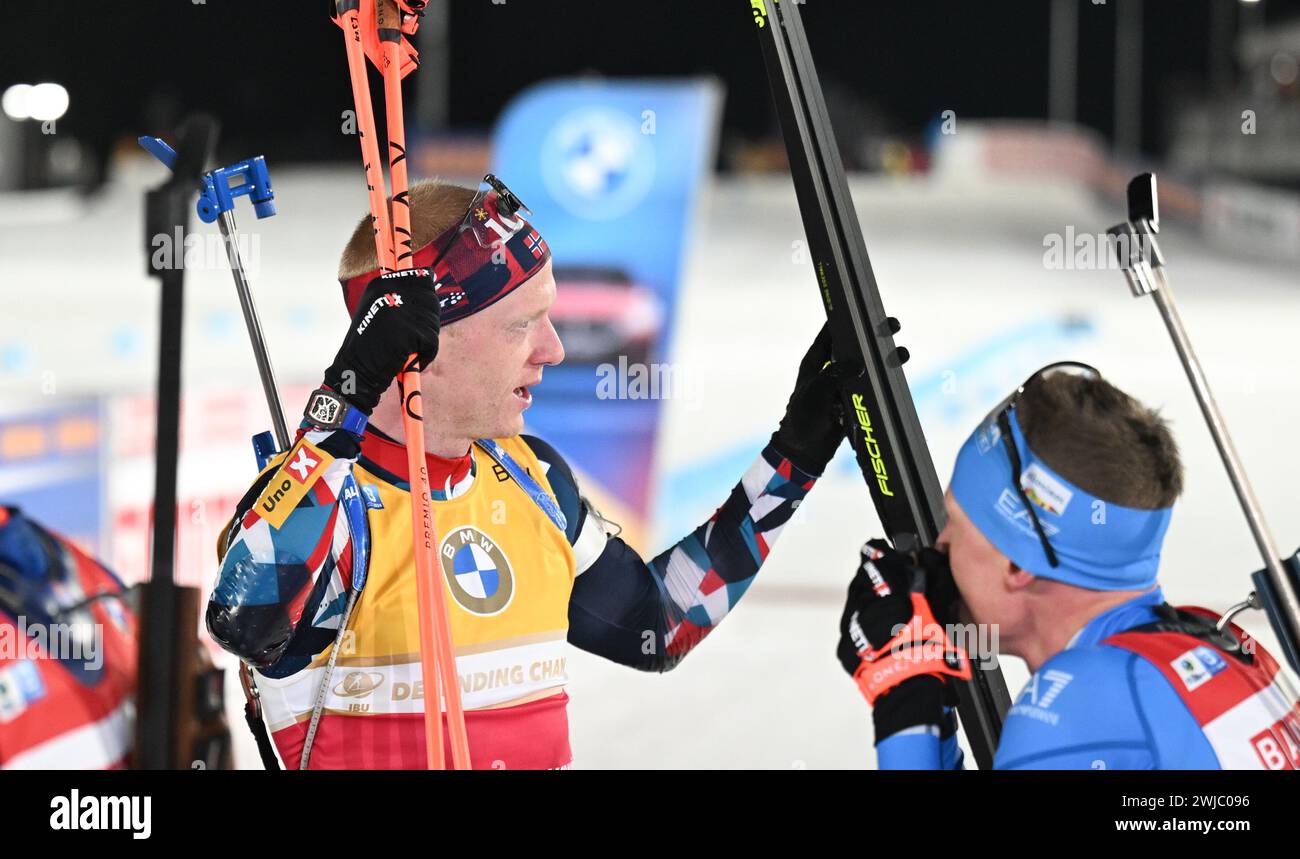 14 February 2024, Czech Republic, Nove Mesto Na Morave: Biathlon: World ...
