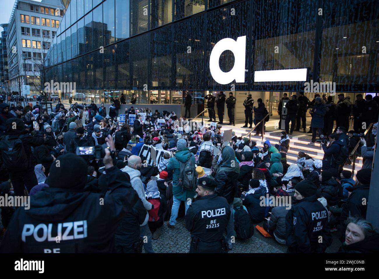 In a dramatic escalation of protest tactics, pro-Palestine ...