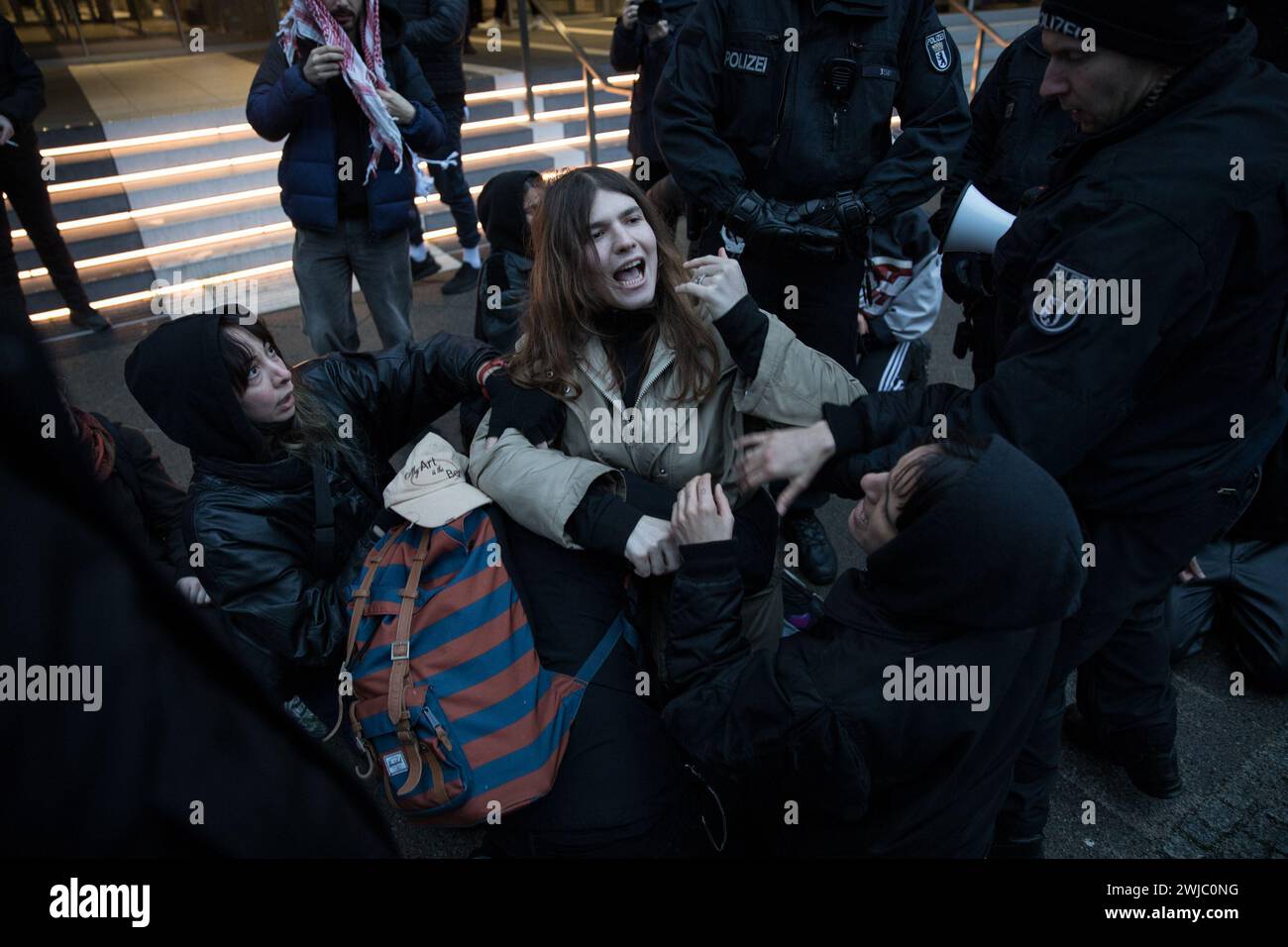 In a dramatic escalation of protest tactics, pro-Palestine ...