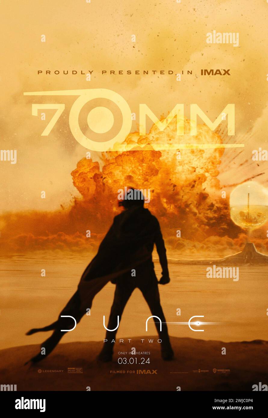 DUNE: PART TWO, (aka DUNE: PART 2, aka DUNE 2), US 70MM poster ... DUNE: PART TWO, (aka DUNE: PART 2, aka DUNE 2), US 70MM poster ...