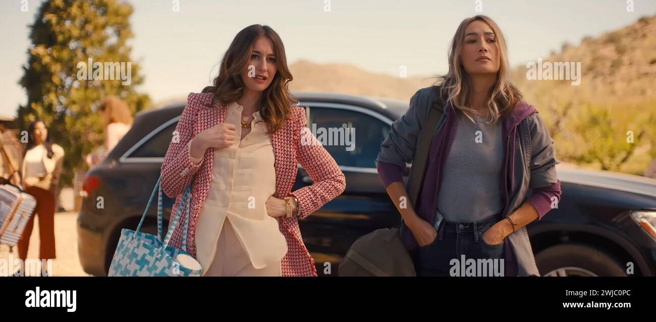 FEAR THE NIGHT, from left: Kat Foster, Maggie Q, 2023. © Quiver ...