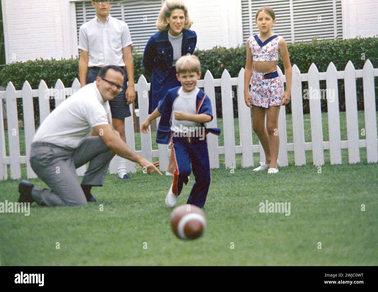 Lamar Hunt, founder of the American Football League and owner of the ...