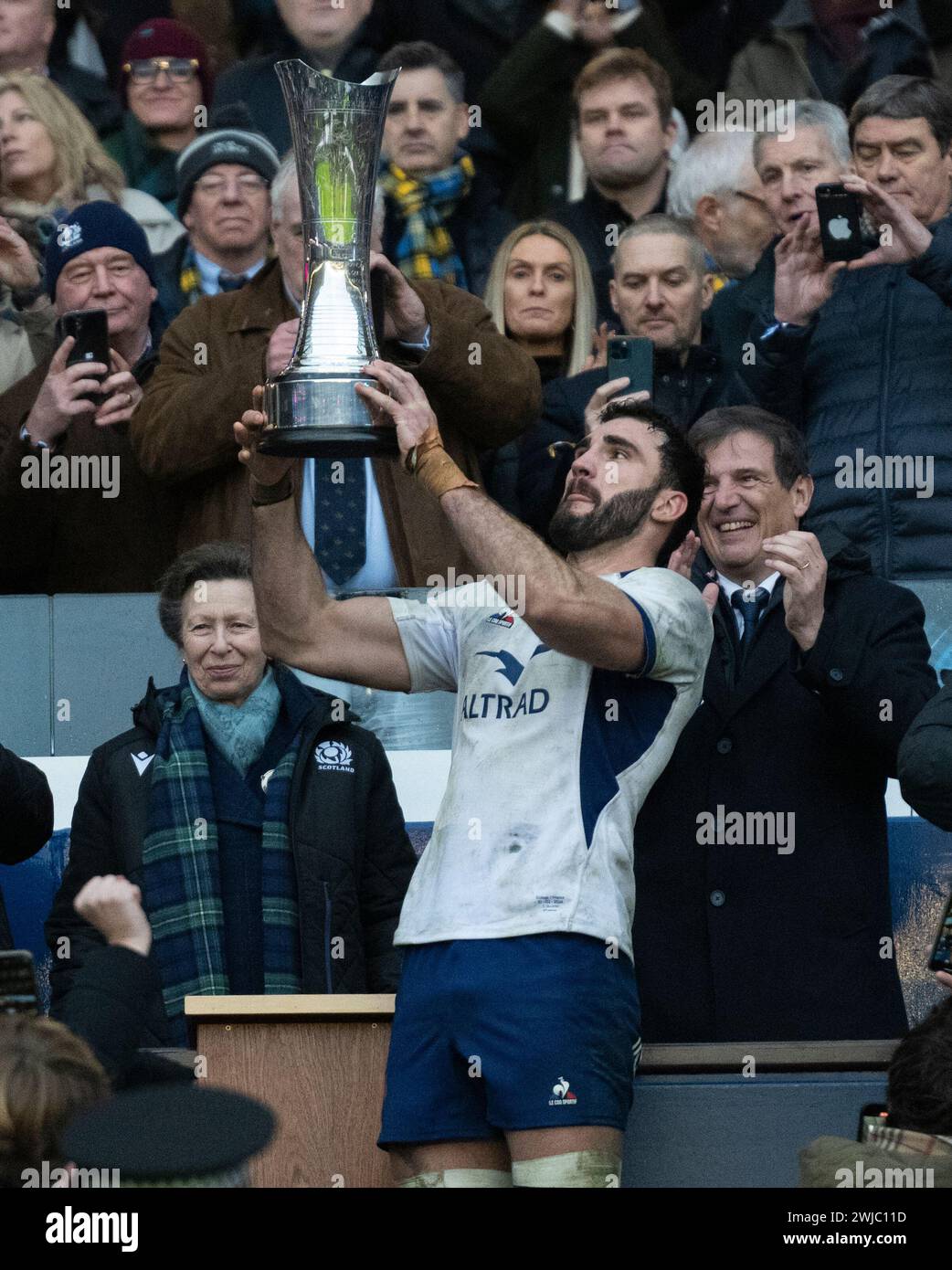 2024 6 Nations Championship - Scotland v France 10/02/2024 France ...