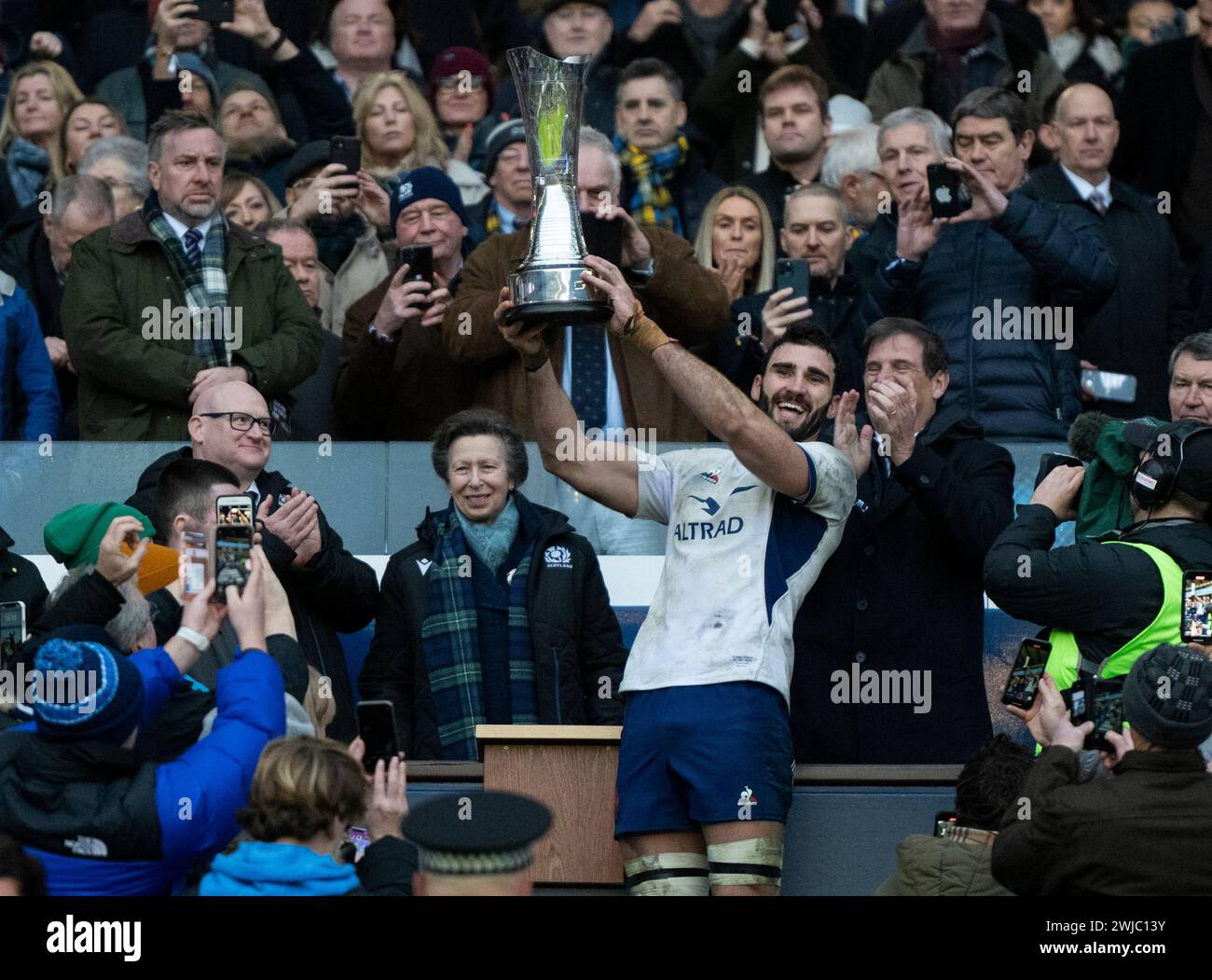 2024 6 Nations Championship - Scotland v France 10/02/2024 France ...