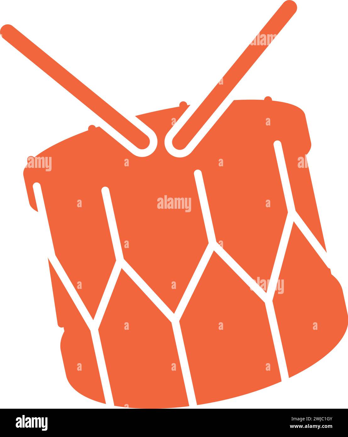 Traditional brazilian drum Percussion instrument Vector Stock Vector ...