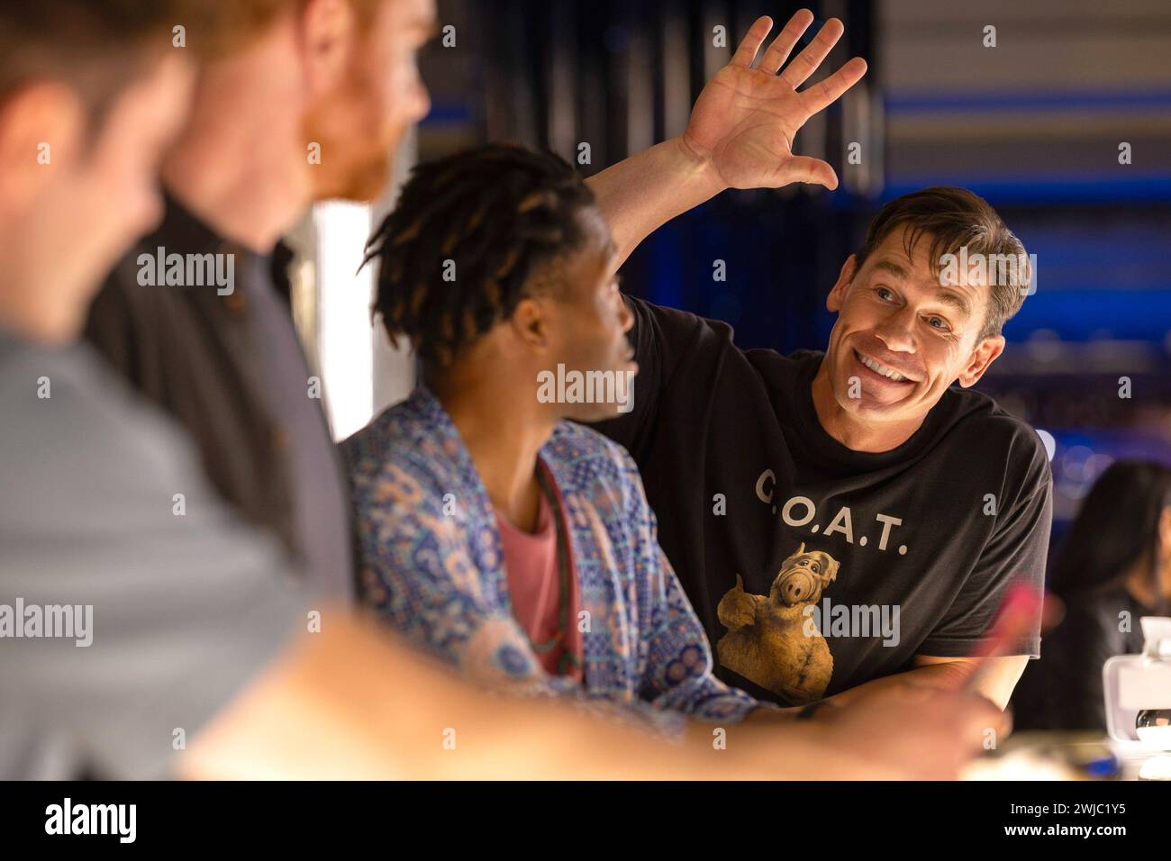 RICKY STANICKY, from left: Zac Efron, Andrew Santino, Jermaine Fowler ...