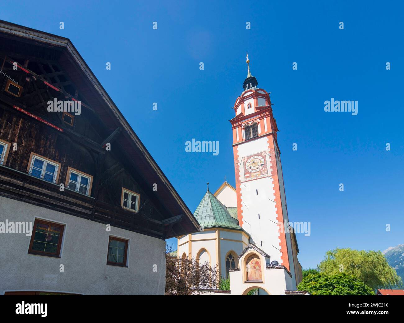 church Basilika St. Michael Absam Region Hall-Wattens Tirol, Tyrol ...