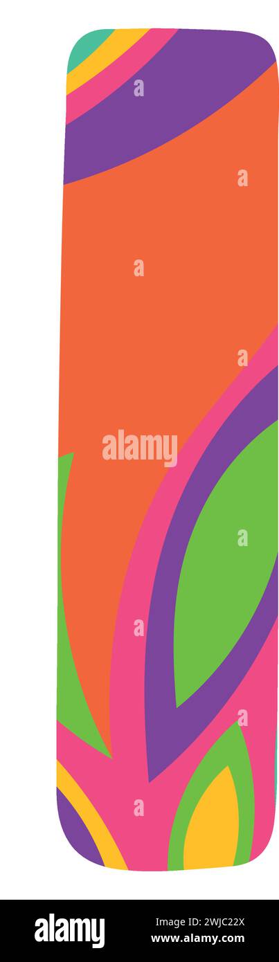 3D decorated alphabet letter Vector Stock Vector Image & Art - Alamy