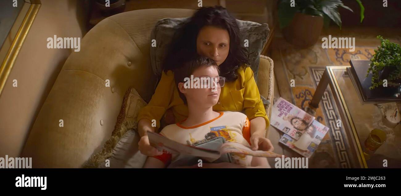 TUESDAY, from top: Julia Louis-Dreyfus, Lola Petticrew, 2023. © A24 ...