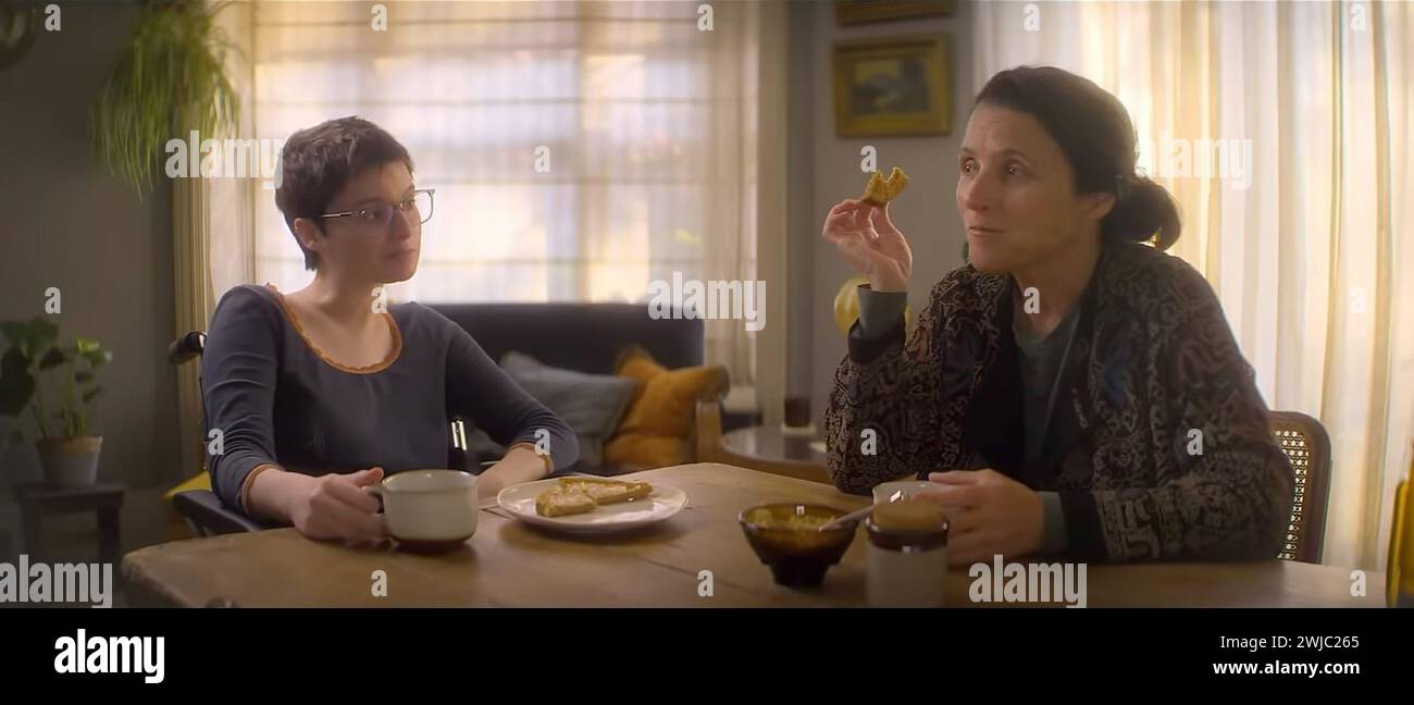 TUESDAY, from left: Lola Petticrew, Julia Louis-Dreyfus, 2023. © A24 ...