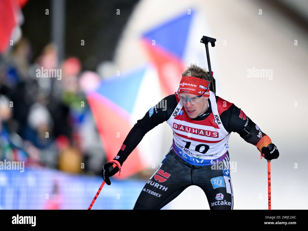 14 February 2024, Czech Republic, Nove Mesto Na Morave: Biathlon: World ...
