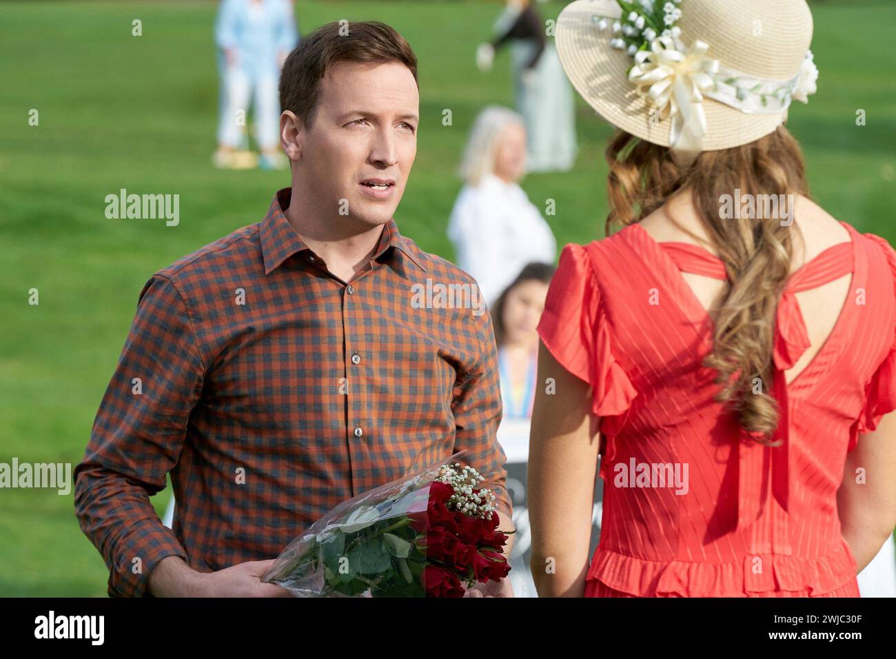 PAGING MR. DARCY, from left: Robert Notman, Lillian Doucet-Roche ...