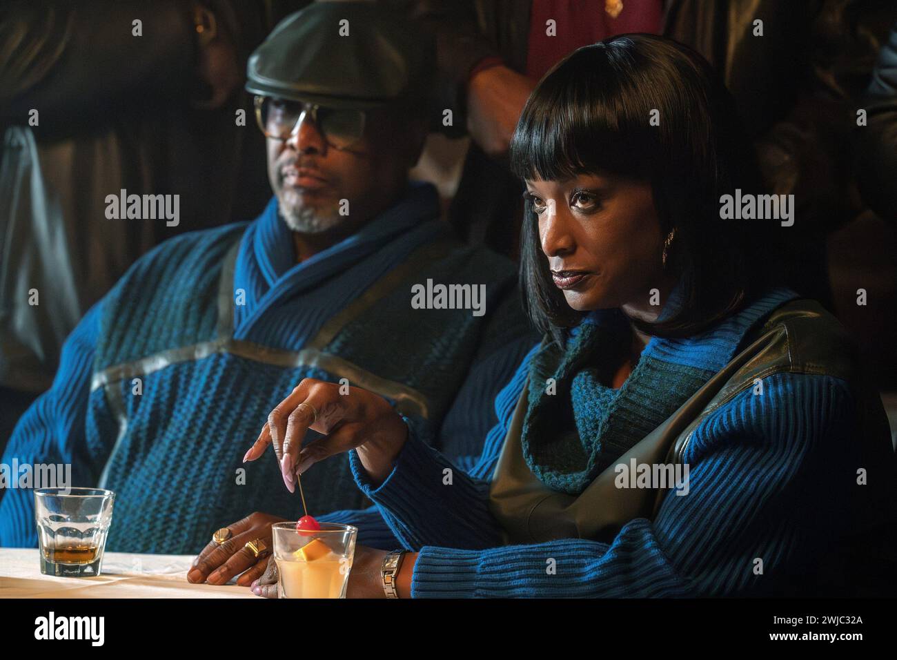 POWER BOOK III: RAISING KANAN, from left: Wendell Pierce, Erika Woods ...