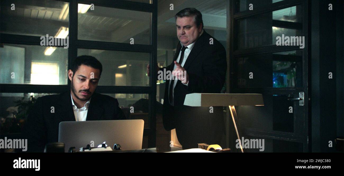 THE WOMAN IN THE WALL, from left: Daryl McCormack, Simon Delaney, Knock ...