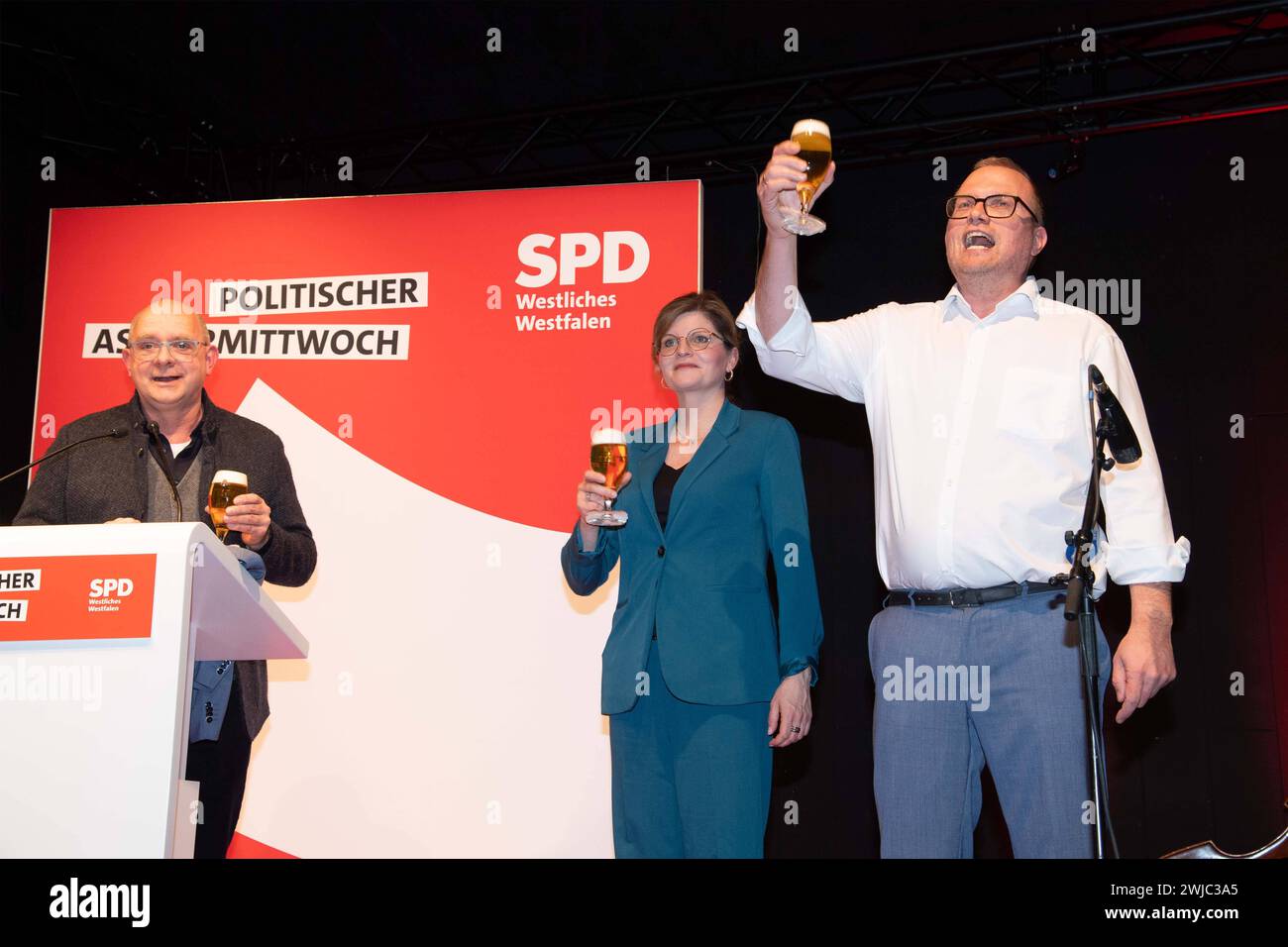 Andre STINKA, MdL, SPD-Fraktion, Sarah PHILIPP, Vorsitzende des SPD ...