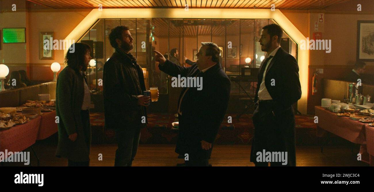 THE WOMAN IN THE WALL, from left: Ruth Wilson, Mark Huberman, Simon ...