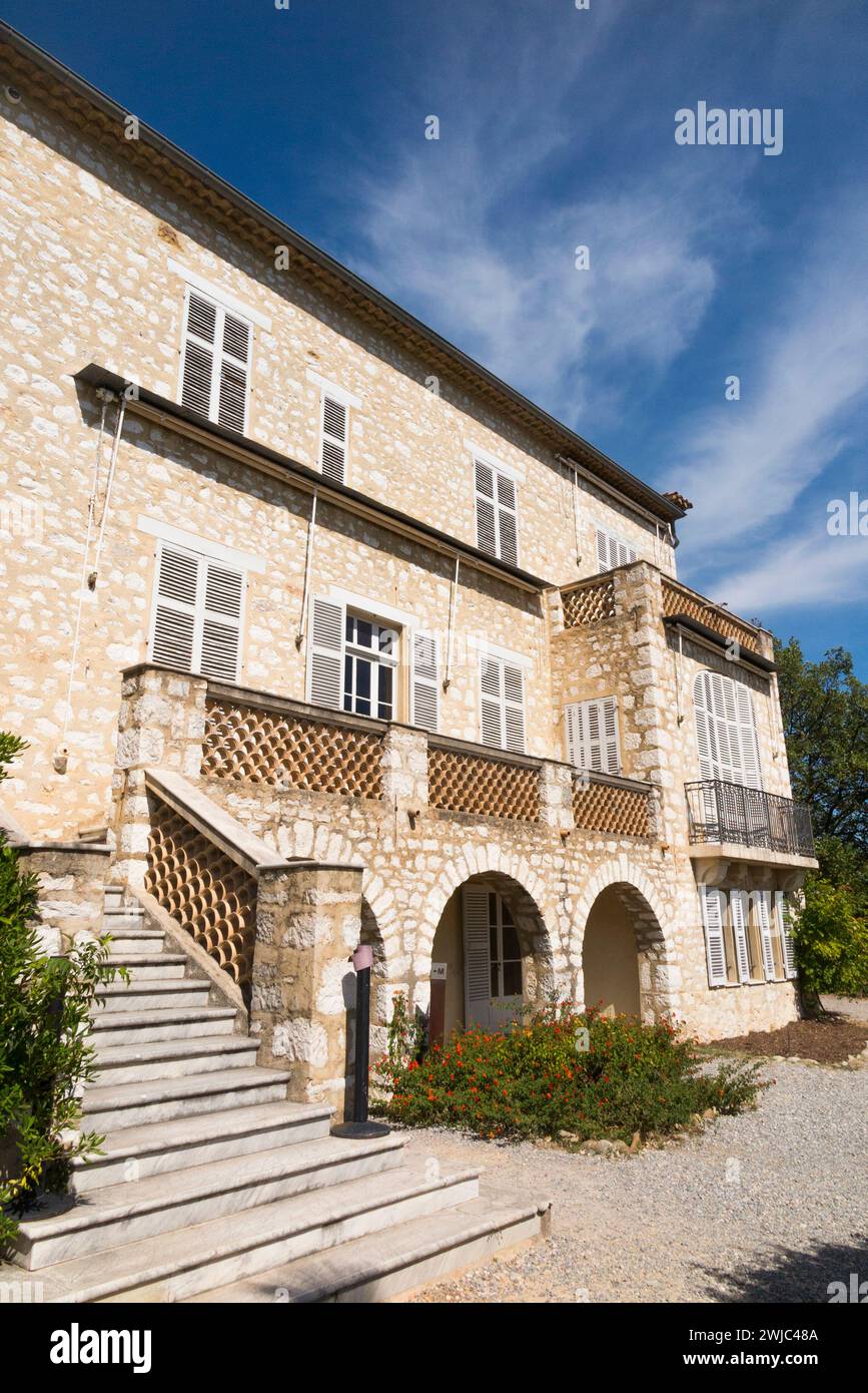 Musée Renoir, the former home of Pierre Auguste Renoir at Cagnes-Sur ...