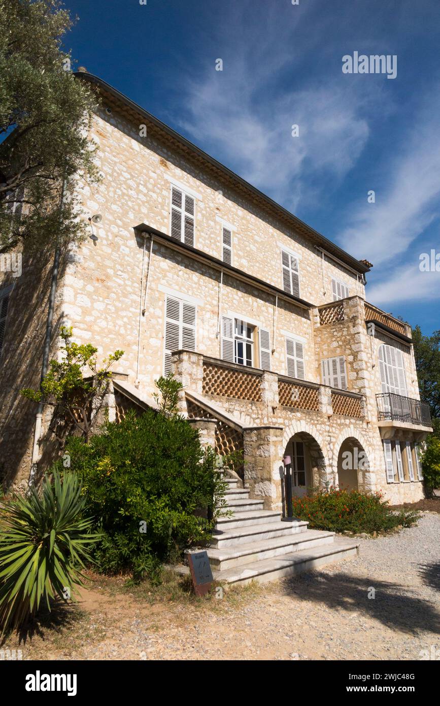 Musée Renoir, the former home of Pierre Auguste Renoir at Cagnes-Sur ...