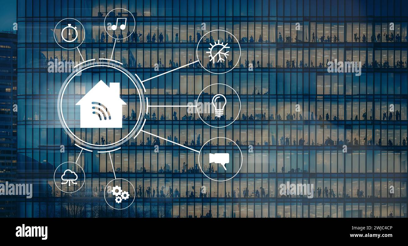 AI in smart home automation. Artificial Intelligence technology to ...