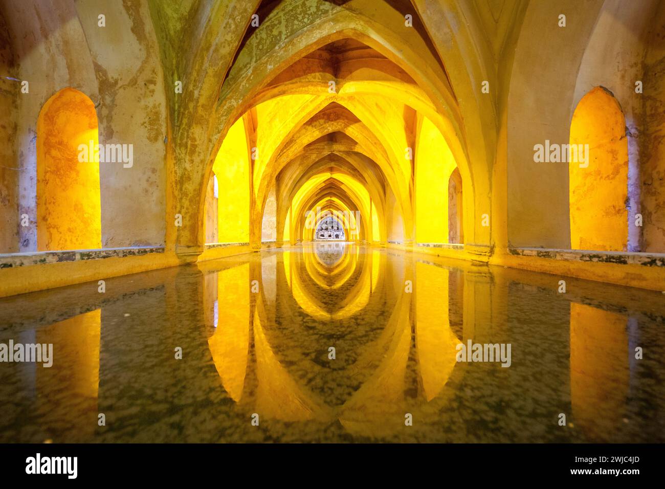 Golden Reflections: The Baths of María de Padilla in Seville’s Alcazar ...