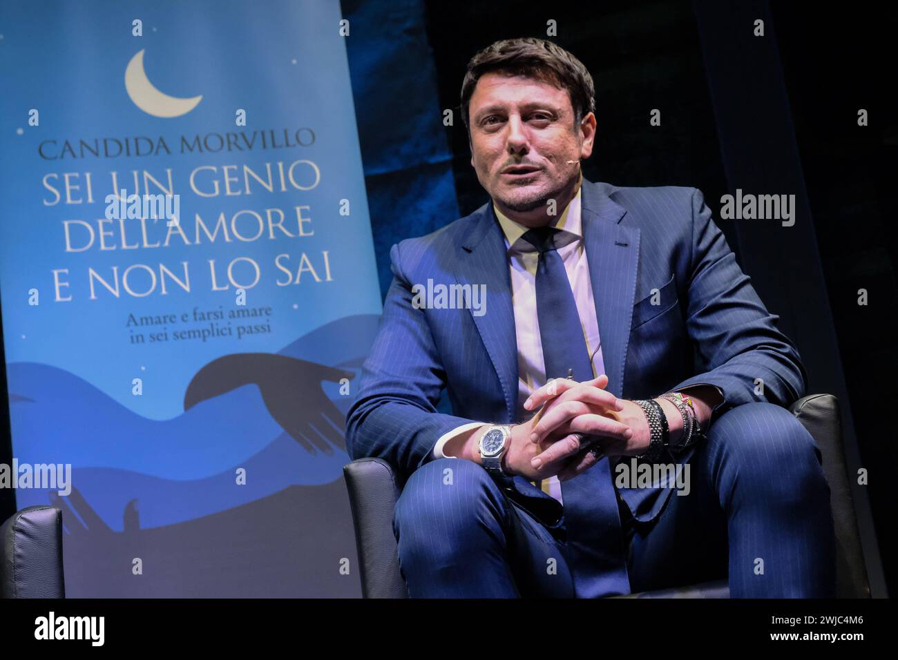 Giorgia meloni andrea giambruno hi-res stock photography and images - Alamy