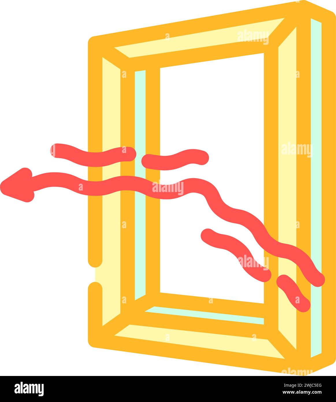 windows energy efficient color icon vector illustration Stock Vector ...