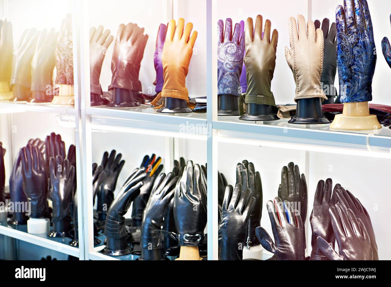 Assortment of leather hi-res stock photography and images - Alamy