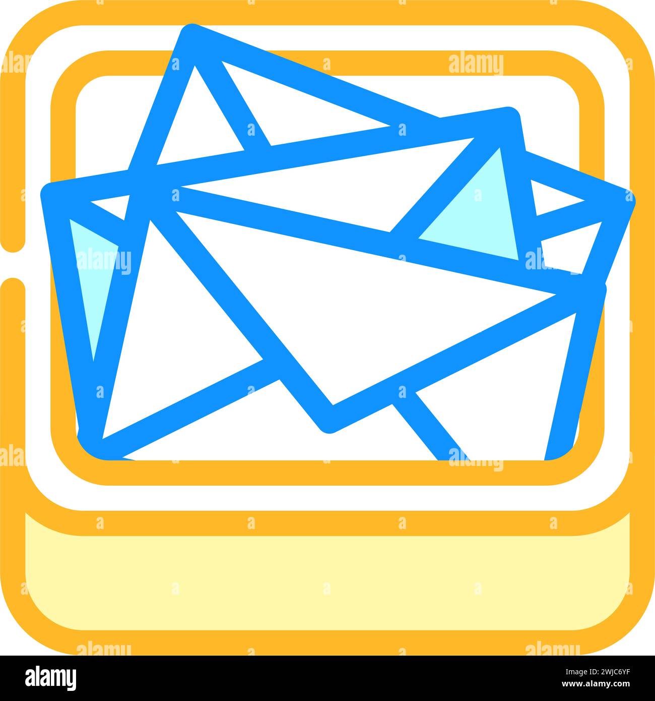 skeuomorphism ux ui design color icon vector illustration Stock Vector ...