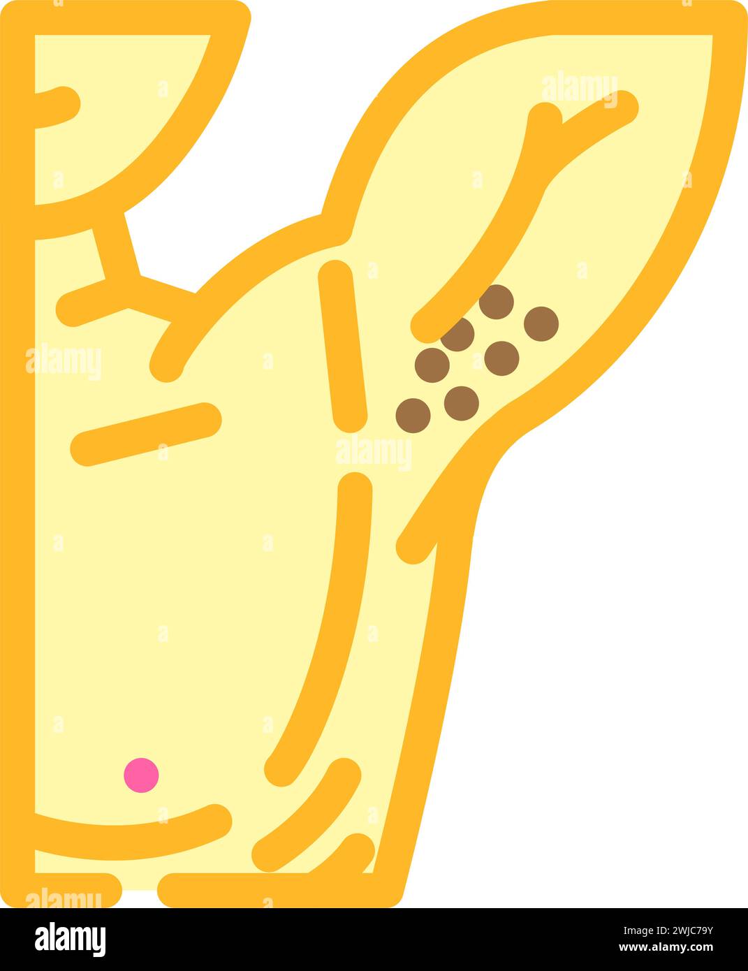 armpit hair removal male color icon vector illustration Stock Vector ...